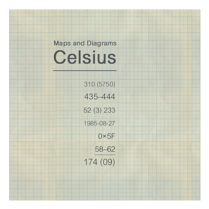 Celsius, by Maps and Diagrams – Eternity Tree